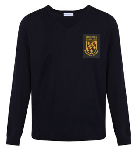 ORMISTON SHELFIELD COMMUNITY ACADEMY V-NECK – Clive Mark